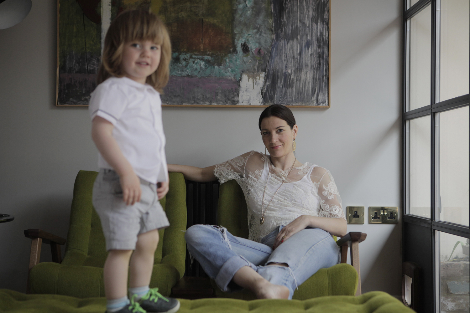 Caroline Irby – Melanie Rickey with her son - Kin Magazine